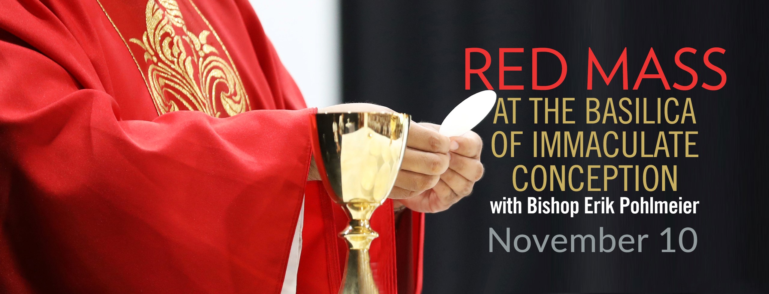 Bishop Erik Pohlmeier Will Celebrate a Red Mass on Nov. 10 | Diocese of ...