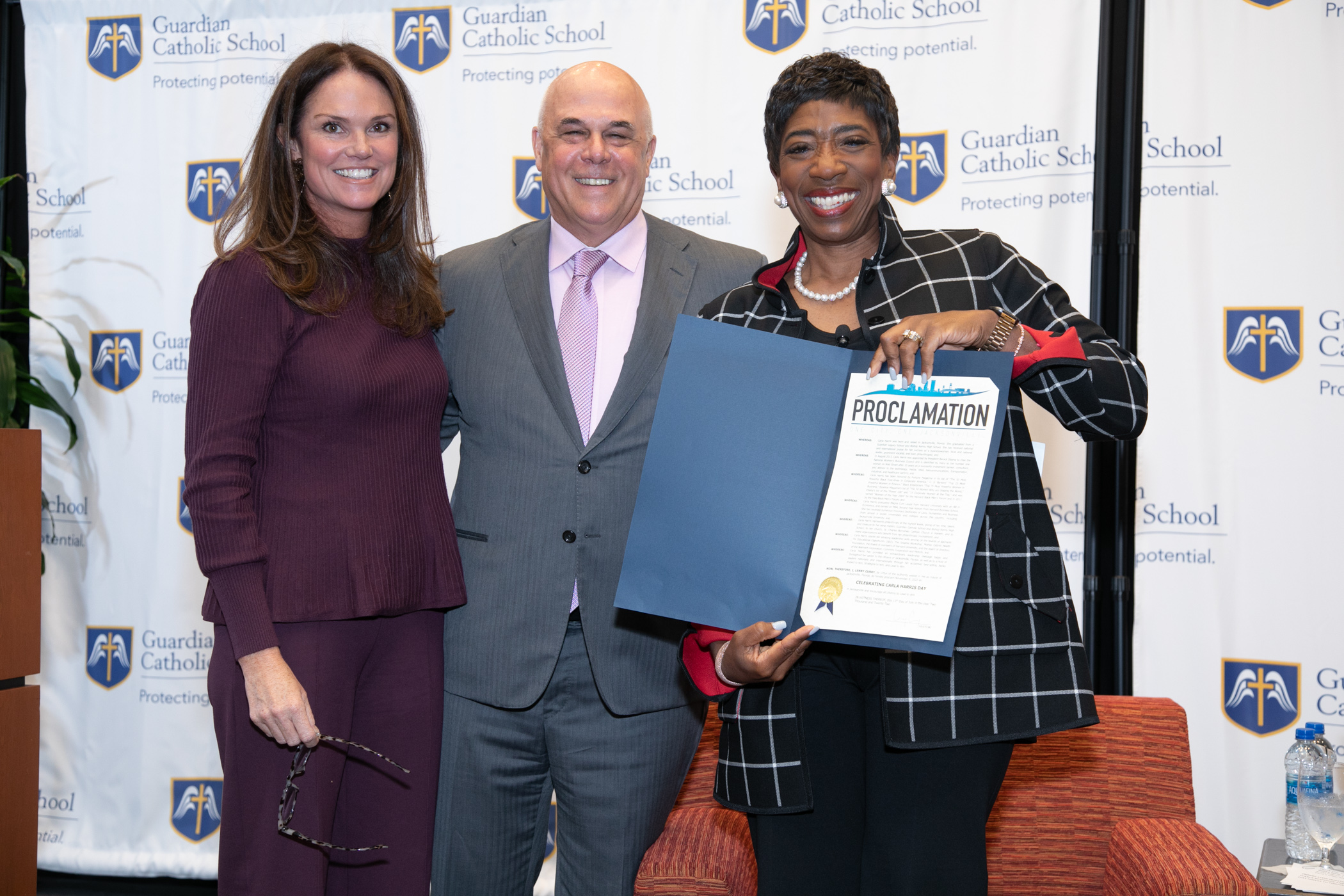 Author Carla Harris Helps Raise Nearly $1 million for Guardian Catholic School - Diocese of St ...